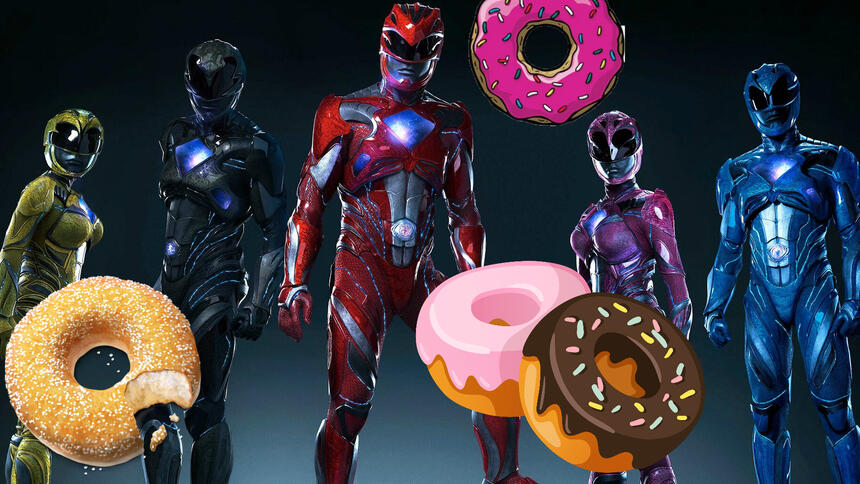 Power Rangers z własnymi donatami w Dunkin' Donuts - Antyradio