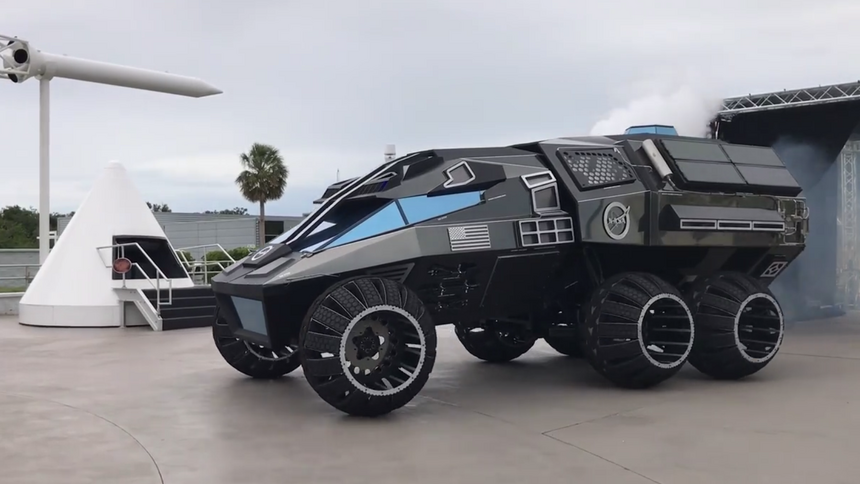 Mars Rover Concept Vehicle to prototyp auta na Marsa - Antyradio