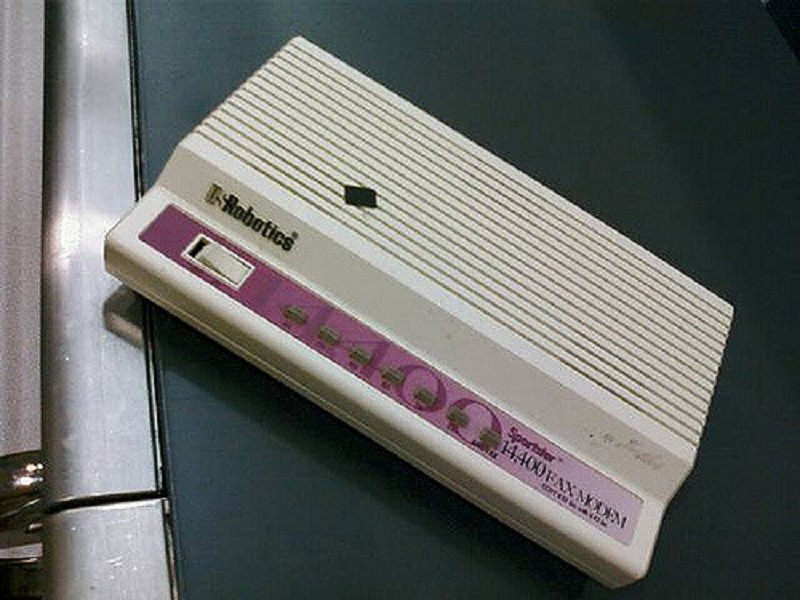Modem telefoniczny - Antyradio