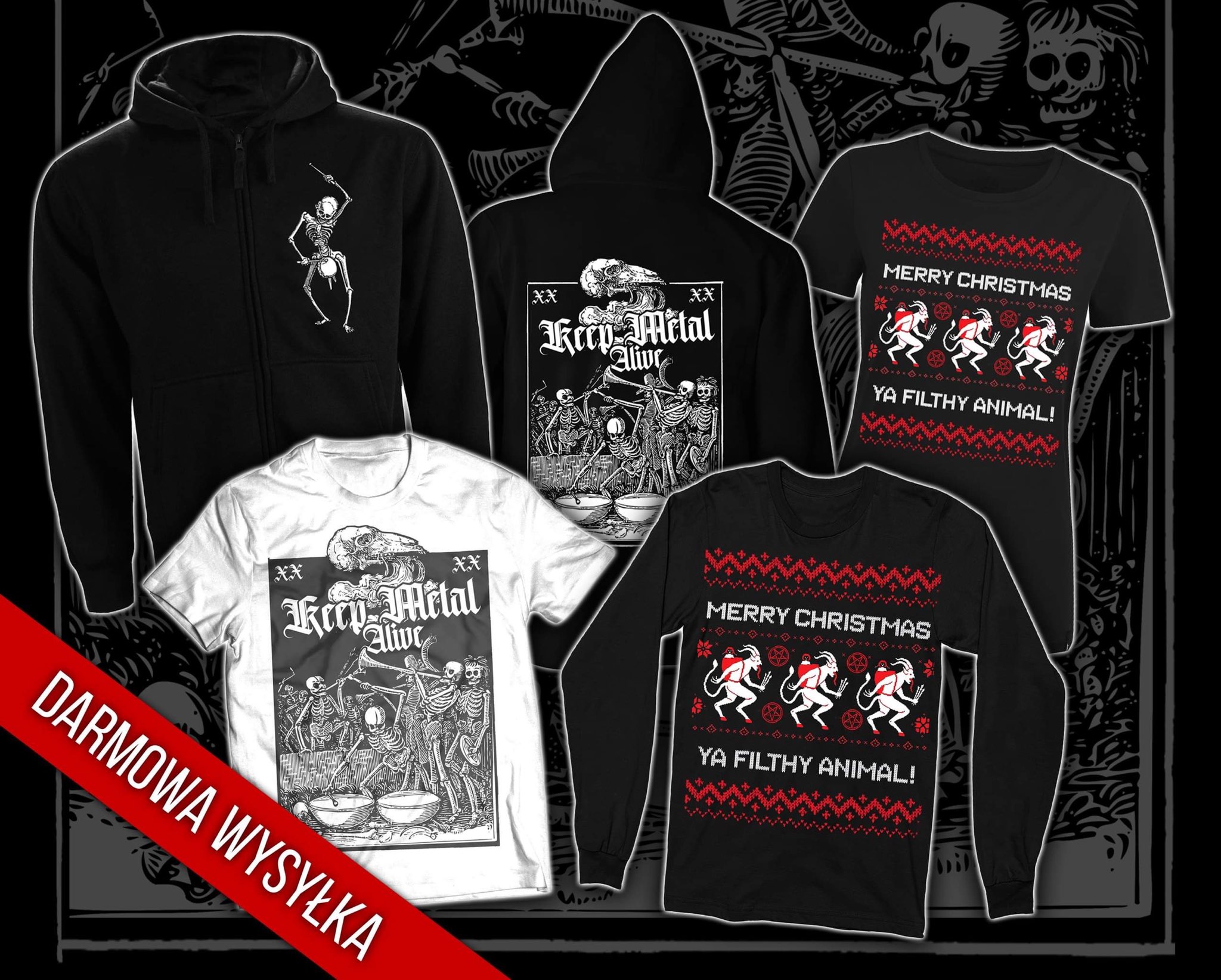 Knock Out Production wydaje świąteczny merch i wspiera domy dziecka ...