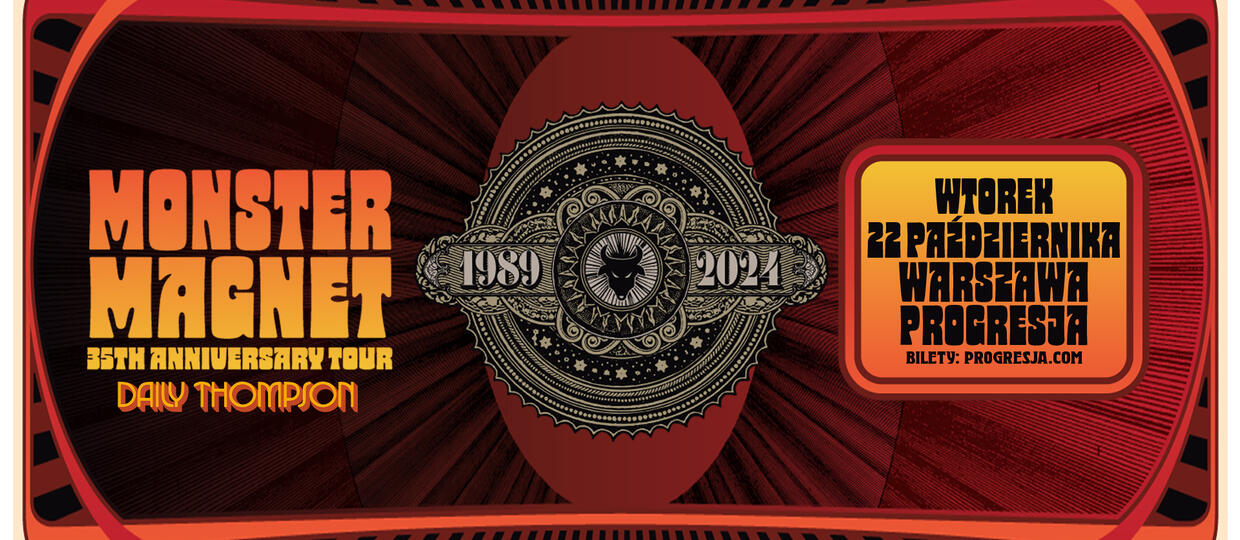 Monster Magnet zagra koncert w Polsce z okazji 35-lecia - Antyradio